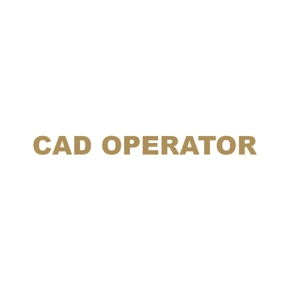 【ぺた本舗】カッティングステッカー CAD OPERATOR サイズ選択可能